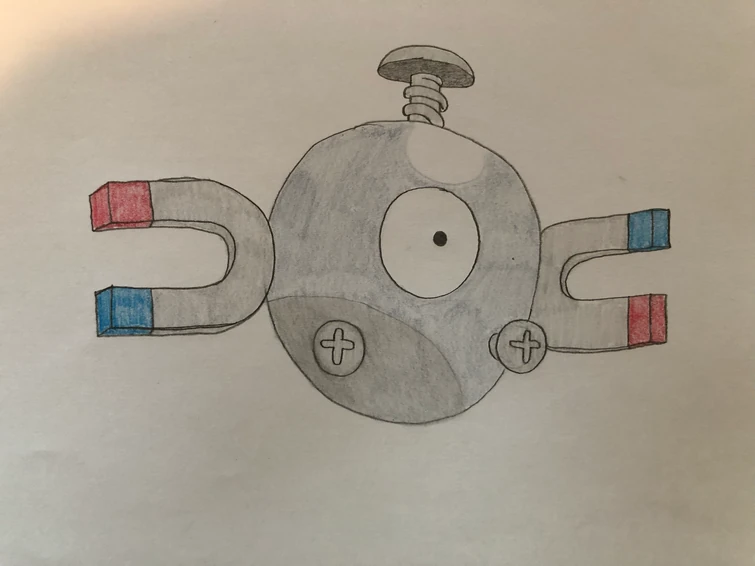 My drawing of Magnemite | Fandom