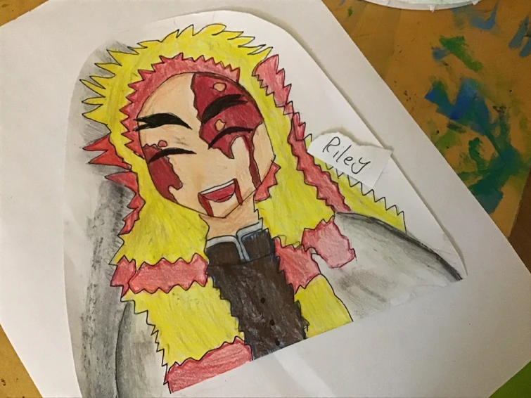 Messed up Rengoku drawing | Fandom