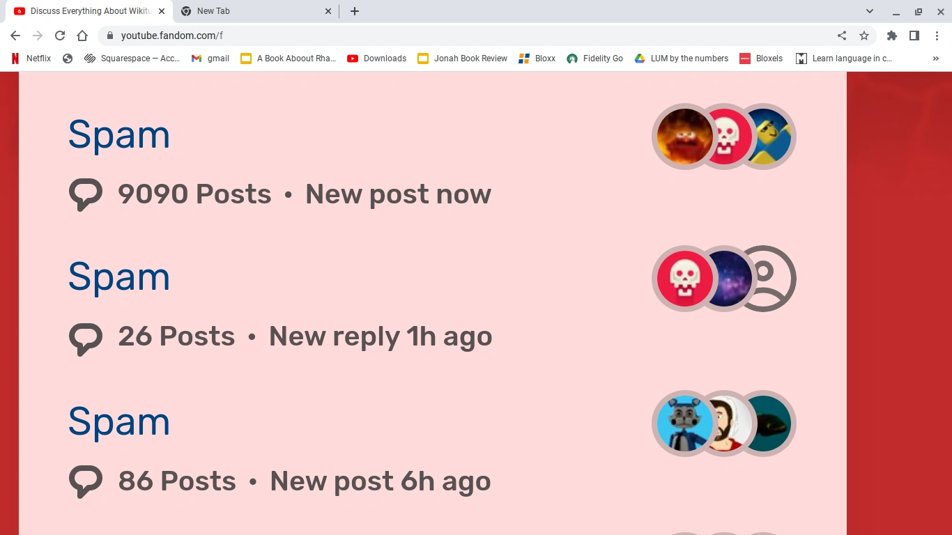 Wikitubia categories | Fandom