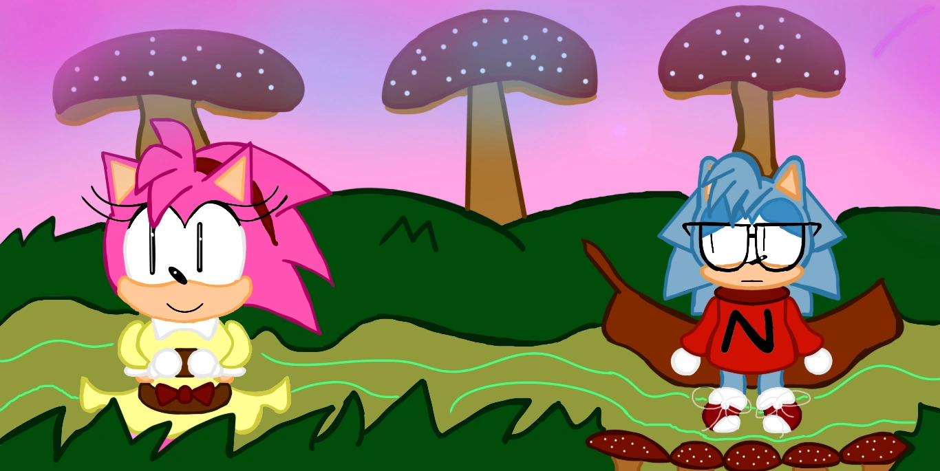 I redrew my old drawing of Nicky & Amy | Fandom