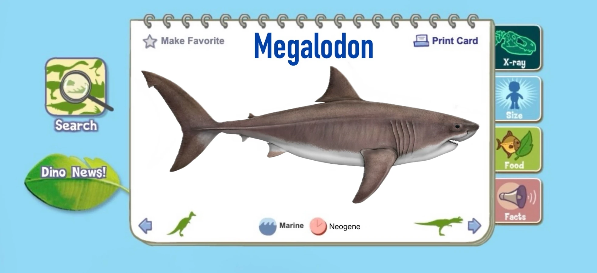 Megalodon Dinosaur Train Field Guide | Fandom