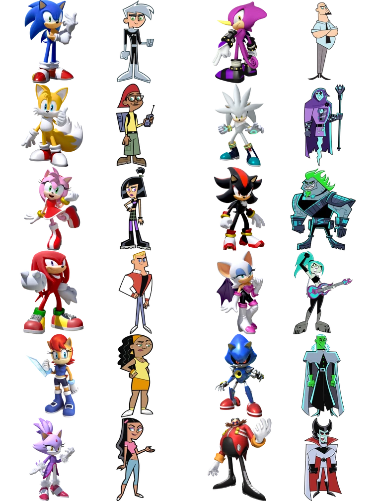 Comparing Sonic To Danny Phantom | Fandom