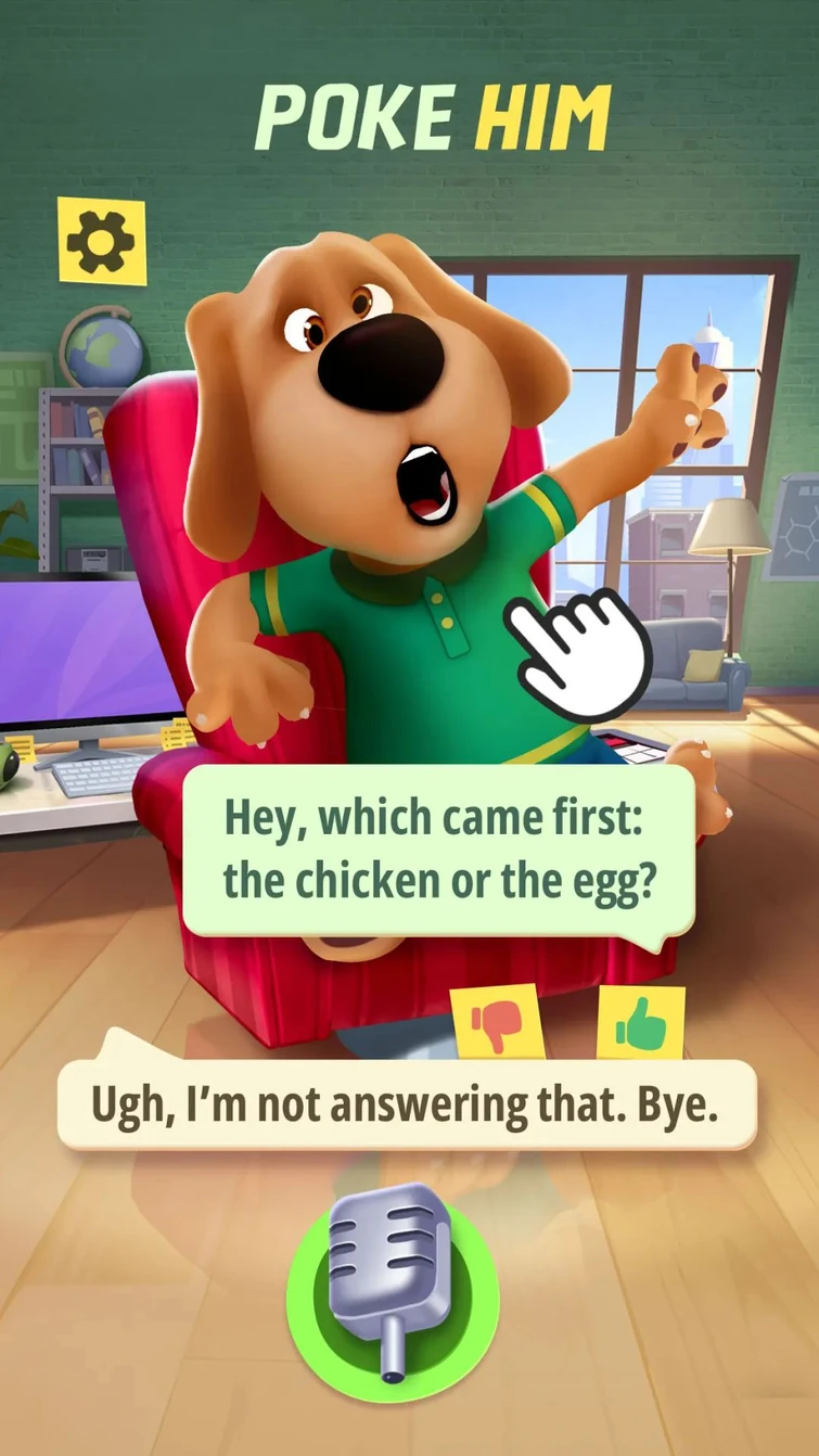 This is what Talking Ben AI will be when the game is officially soft ...