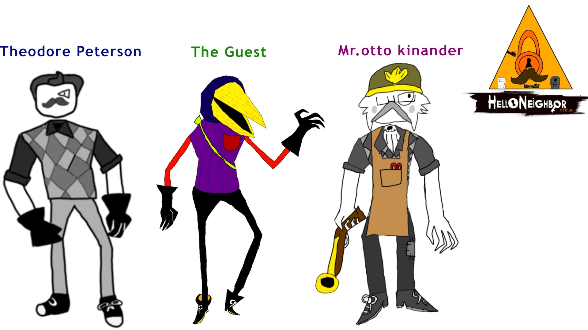 Hello neighbor fpe characters | Fandom