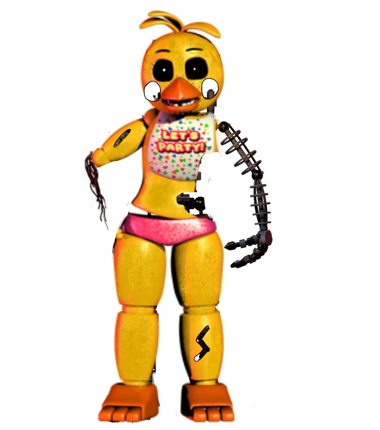 My withered Toy Chica design | Fandom