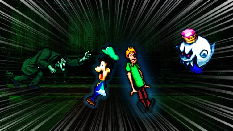 Luigi Vs Shaggy sprite art | Fandom