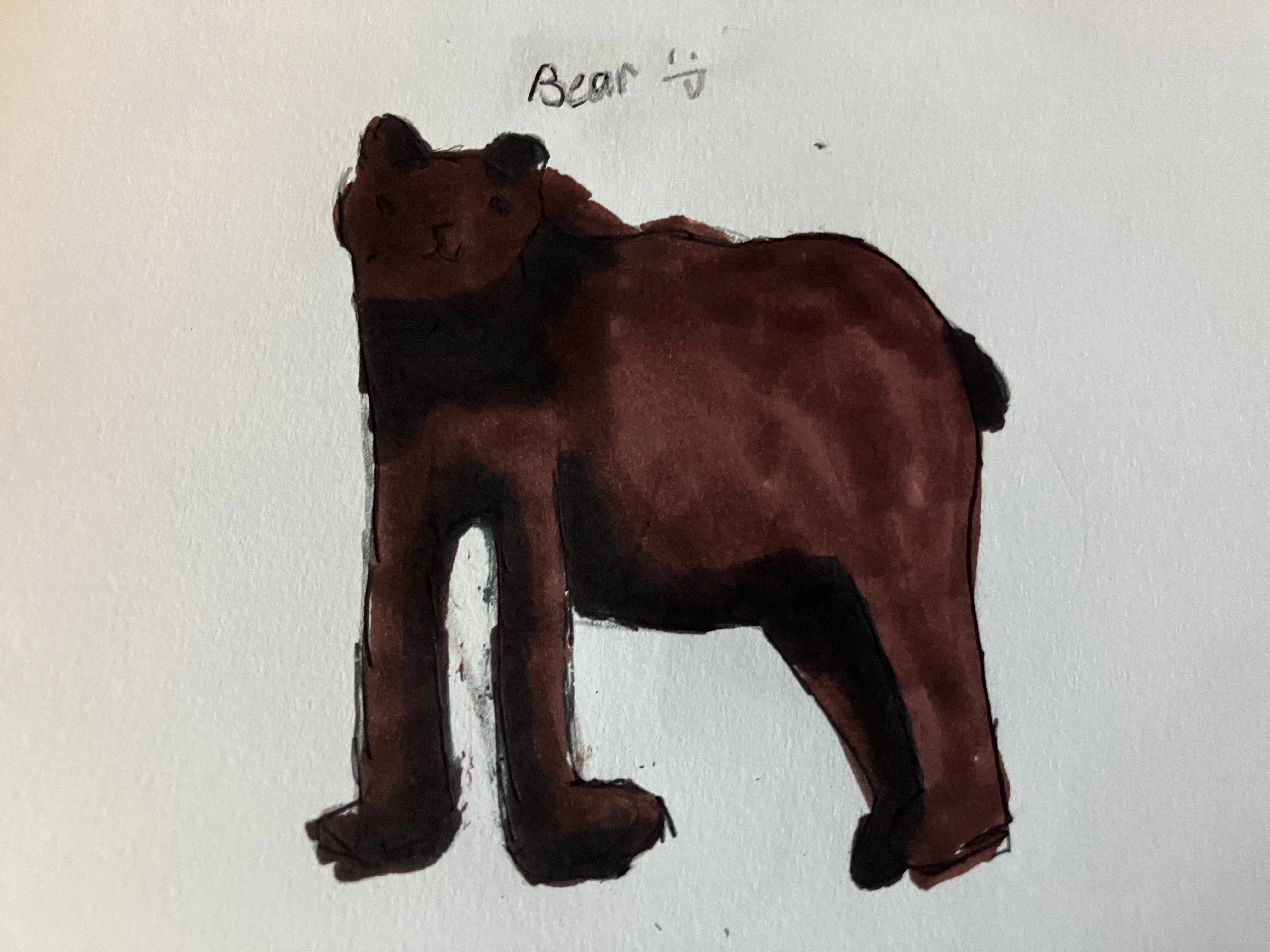 Bear art for meh pook | Fandom