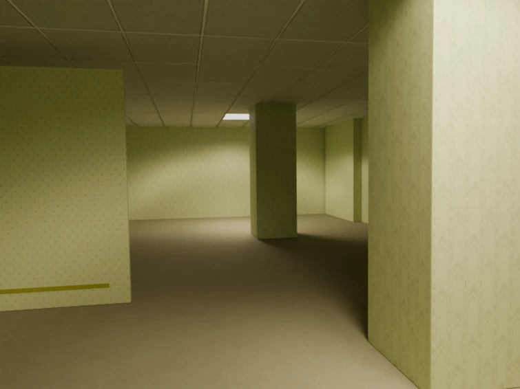 Messed around with a Backrooms photo from Wikipedia Commons on Pixlr. | Fandom