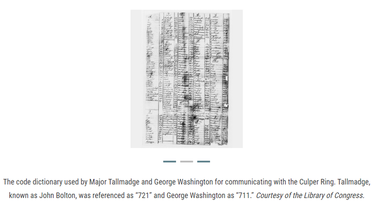 Culper Spy Ring=VFD? | Fandom