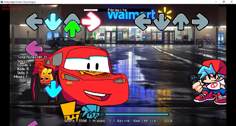 famous racecar, Lightning McQueen, is coming to FNF Vs. A.B.E. | Fandom