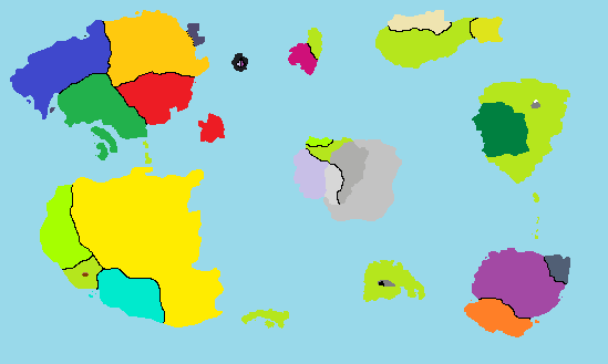Basically an updated version of my Glagworld map | Fandom