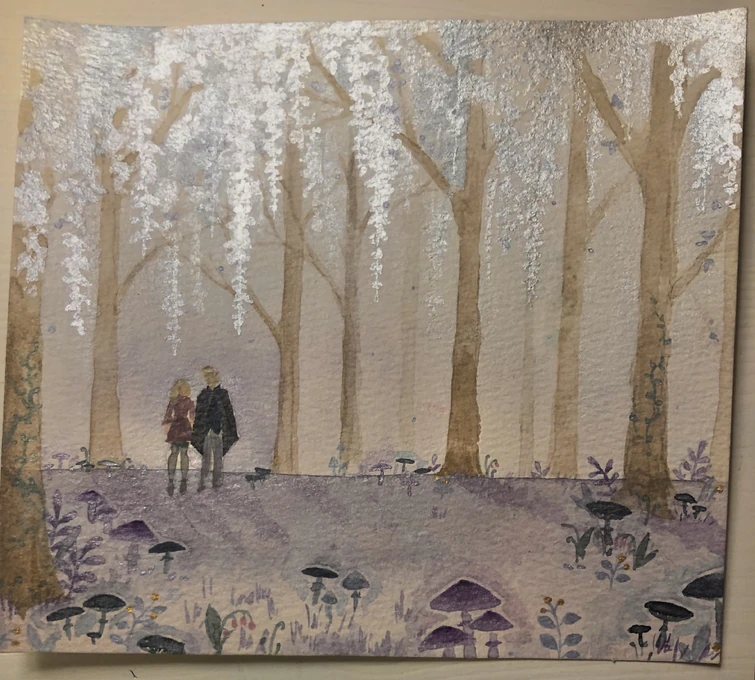 Painting of that one scene in Stellarlune :D | Fandom