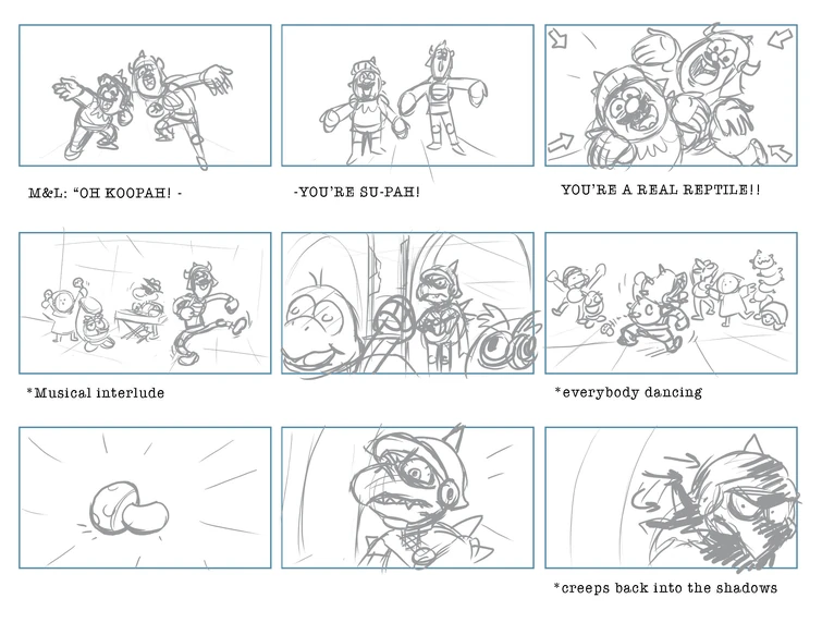 Super Mario Bros (2022) - Leaked Storyboard | Fandom