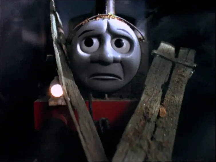 Toby’s reaction to his shed being destroyed by Oliver. | Fandom