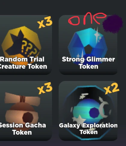 Selling strong glimmer tokens and others | Fandom