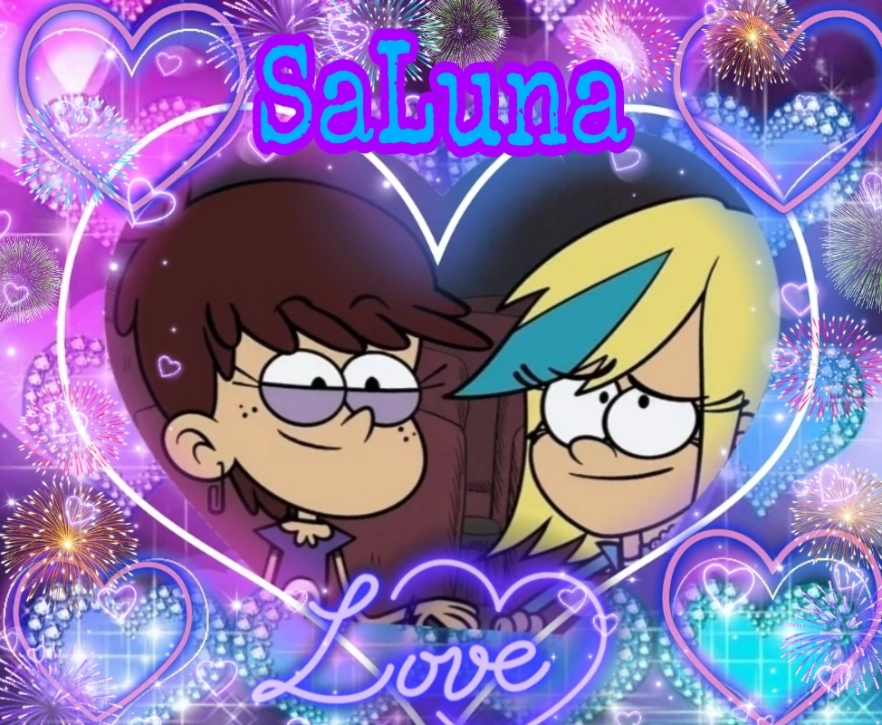 SaLuna heart Poster 💜💜💙💙 | Fandom