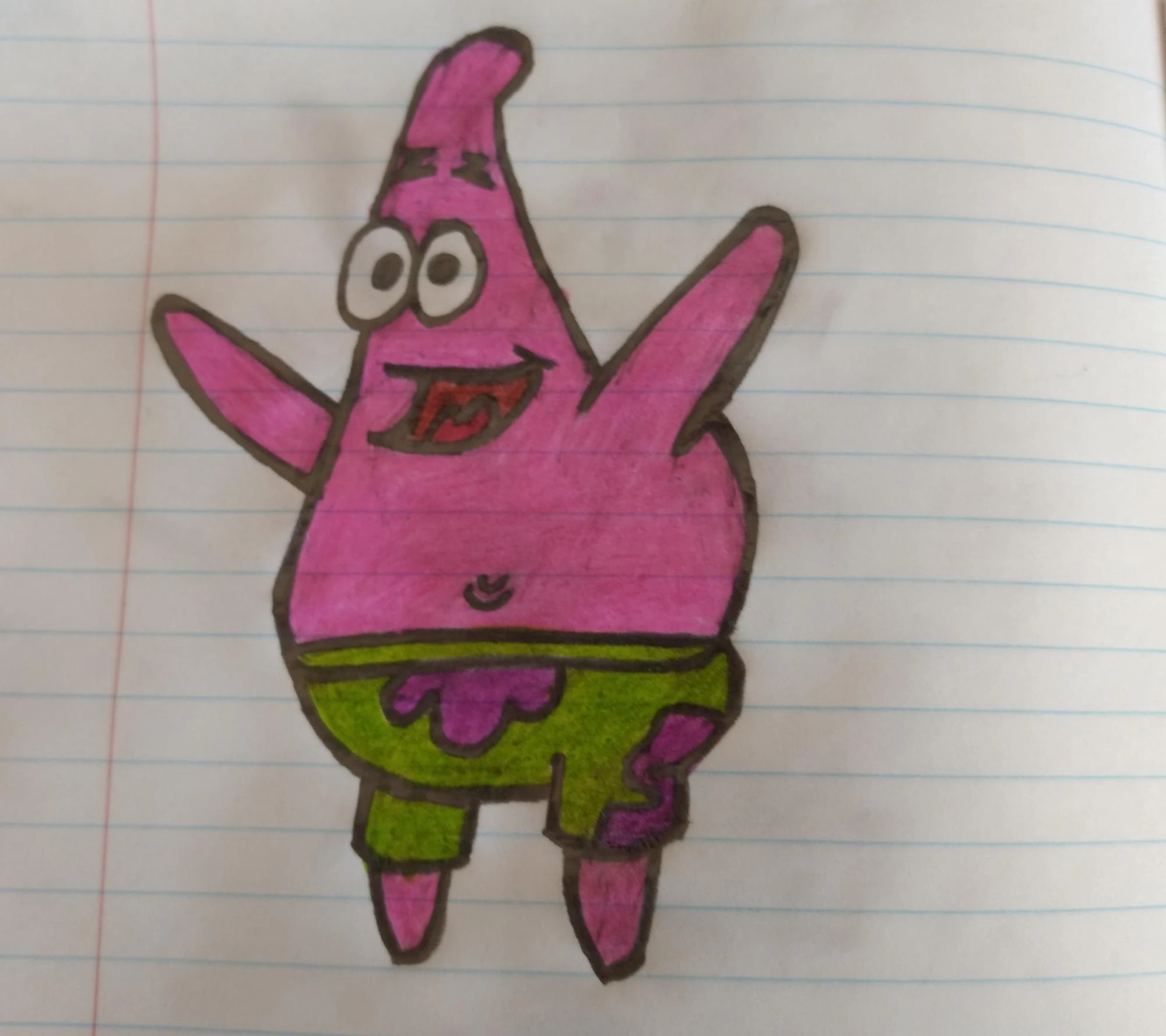 I drew Patrick, what do you think? | Fandom