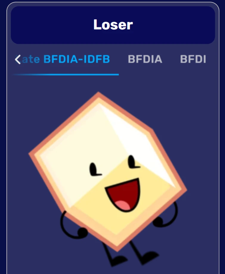 Since when did Loser appear in BFDIA? | Fandom