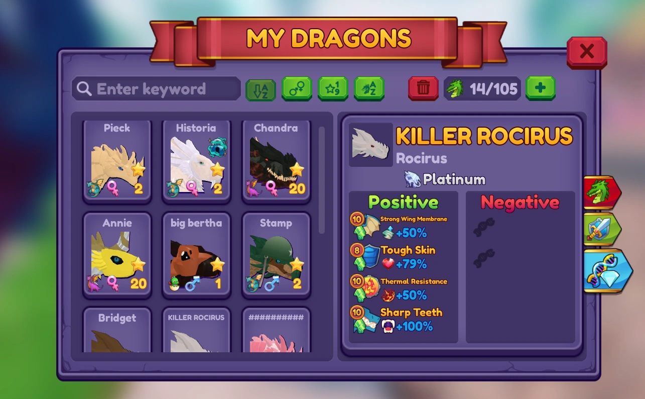 Taking offers on Platinum 3/4 T10 Trait pvp roc | Fandom