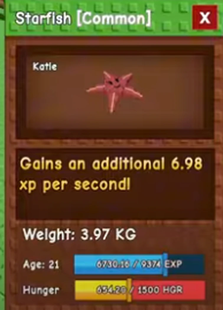 starfish the goat for 8 pet equips? | Fandom