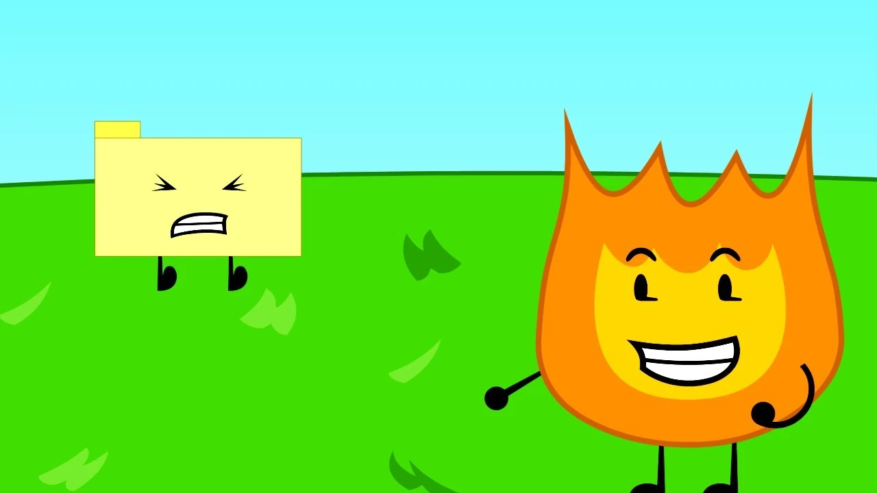 i found a lost season of bfdi that wasn't even meant it took place ...