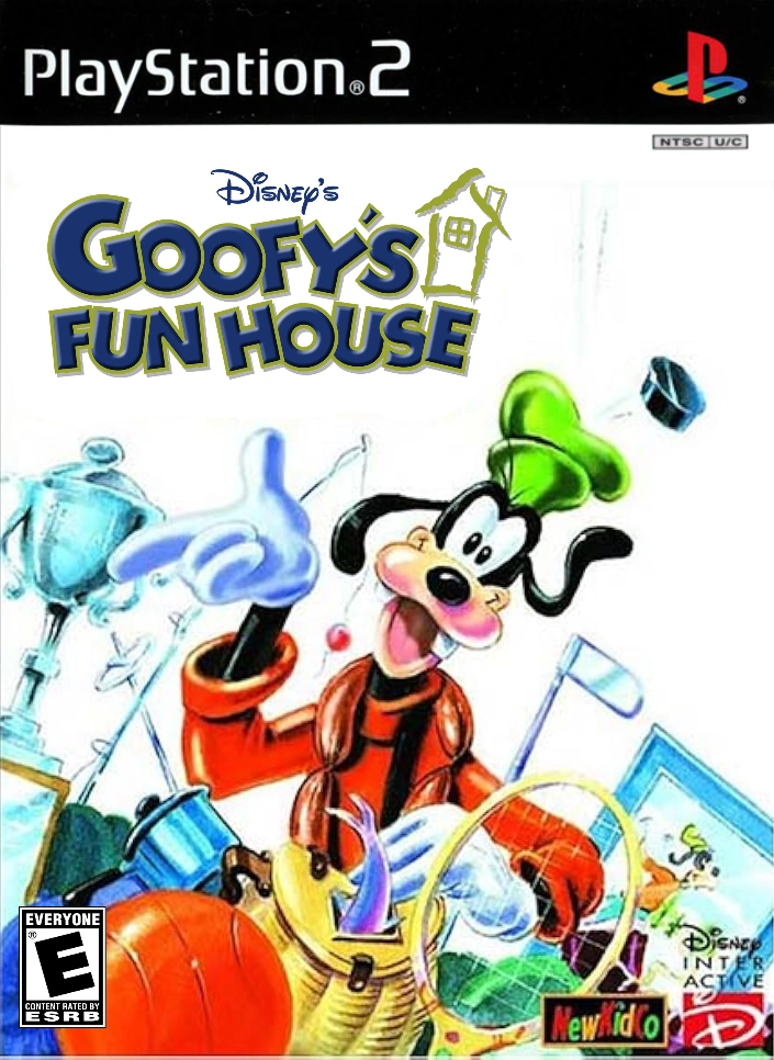 I made fanmade PS2 covers for Goofy's Fun House (2001) | Fandom
