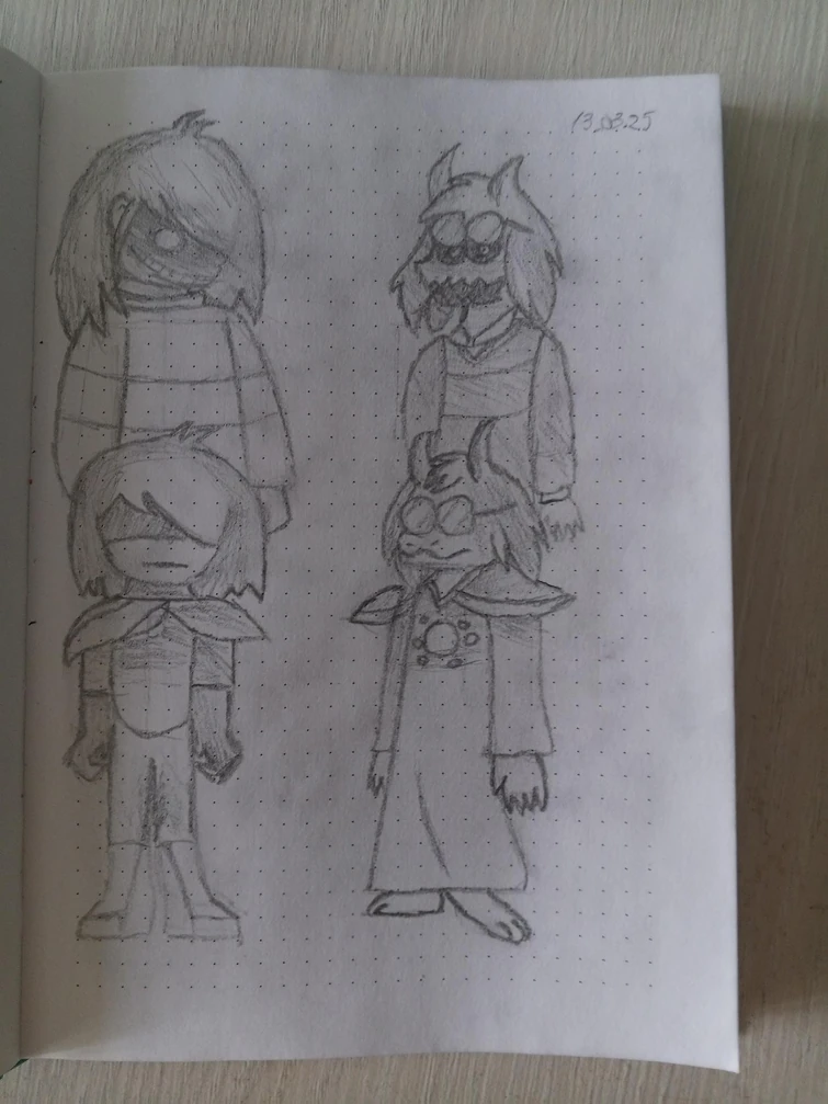 Kris and Asriel | Fandom