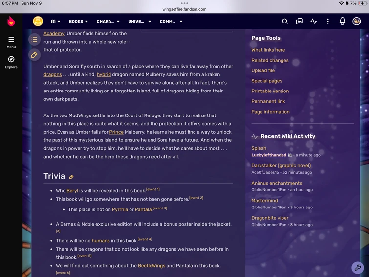 Discuss Everything About Wings of Fire Wiki | Fandom