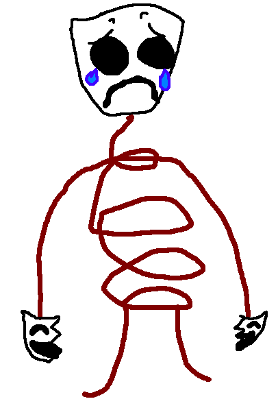 They broke my comedy mask... :( | Fandom