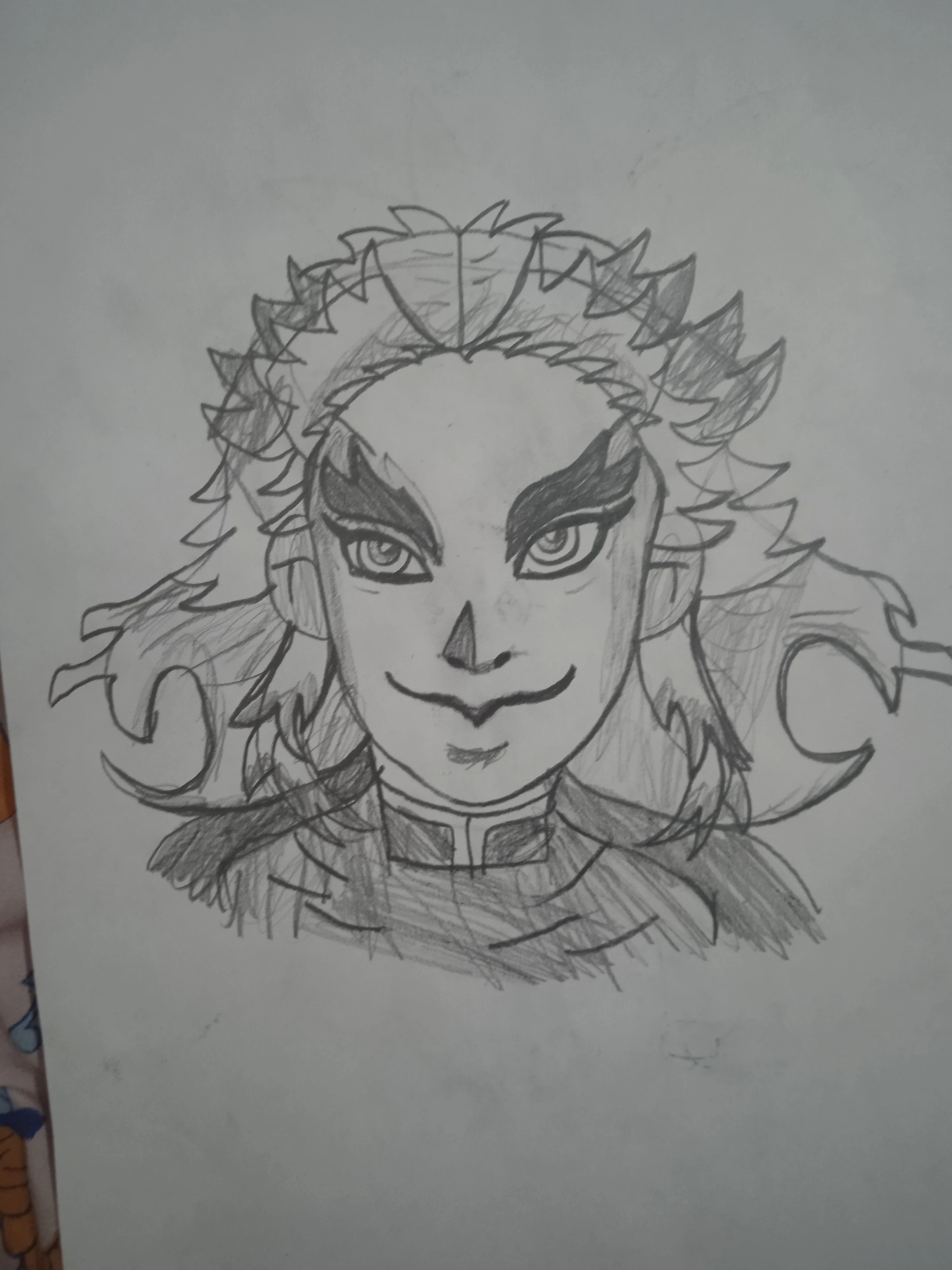 My sketch of Rengoku | Fandom