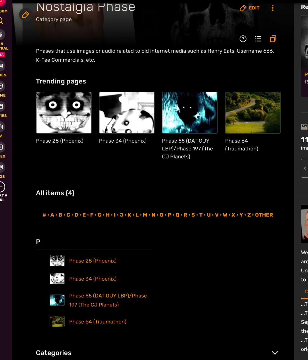 Kinda unnecessary category imo | Fandom