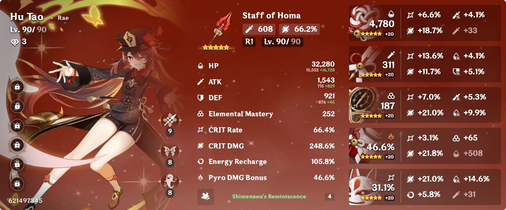 homa's finally level 90.... hu tao is done? | Fandom