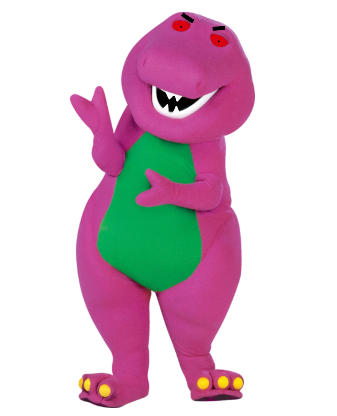 Evil Mode Barney | Fandom