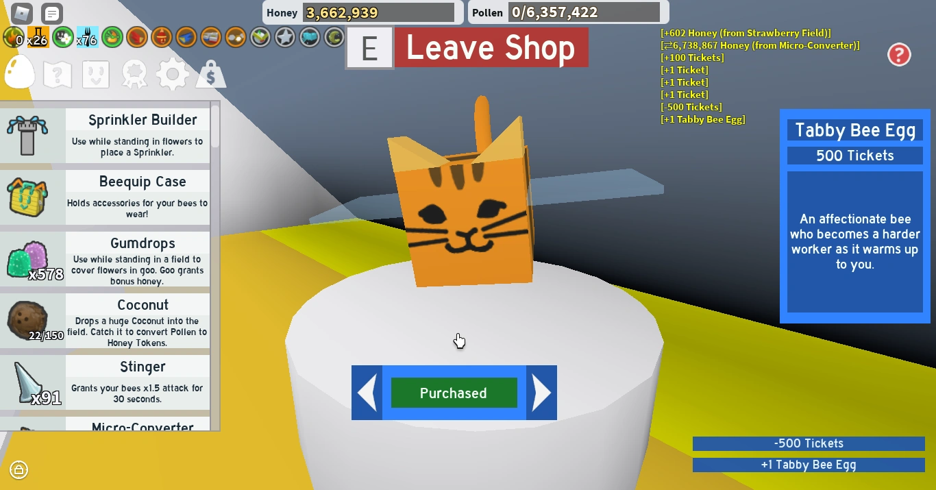 TABBY BEE! | Fandom