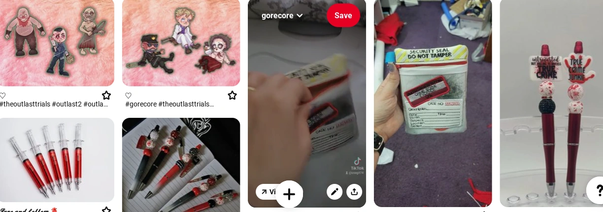 gorecore stationeries | Fandom