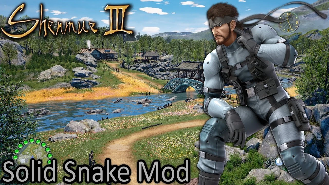 Shenmue 3 MGS Solid Snake Mod | Fandom