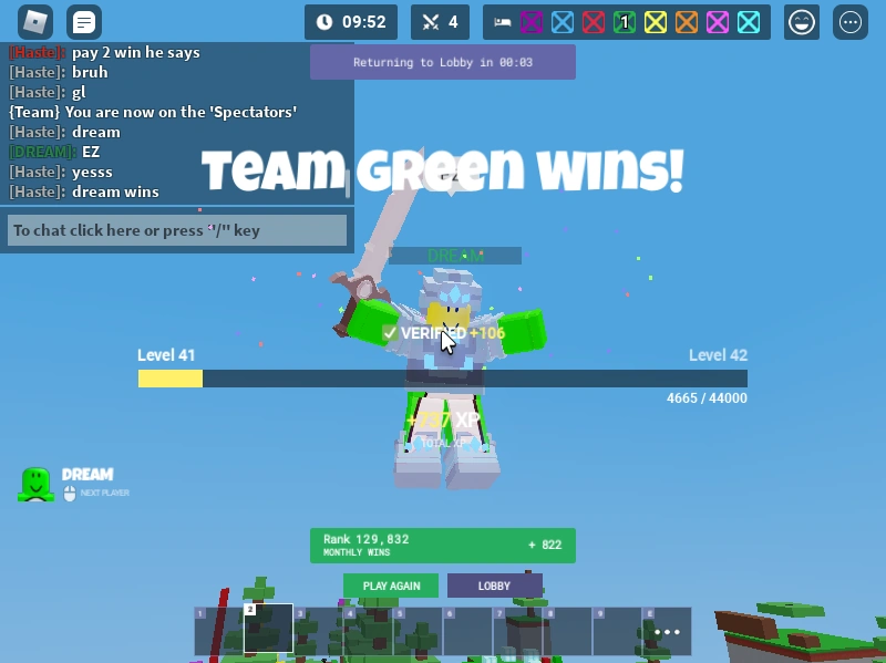 Roblox bedwars unofficial case file: Dream stans | Fandom