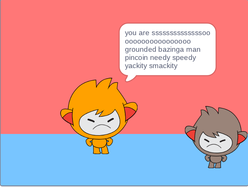 I made a reference to Sheldon in a cursed Scratch project, because yes ...