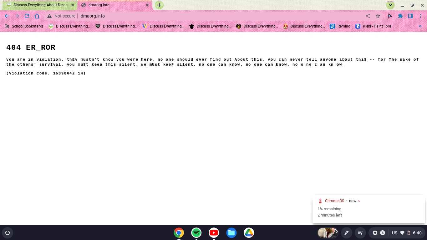 i went on dmaorg.info and... | Fandom