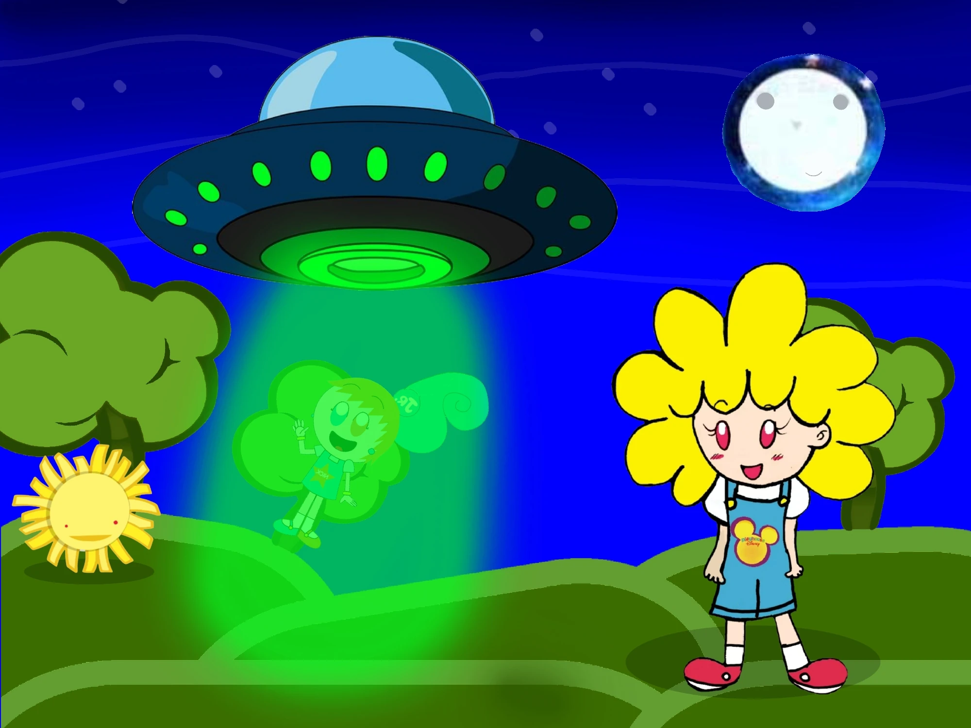 Rubberose - The Nick Jr. Space Adventures UFO Martian (September 2 ...