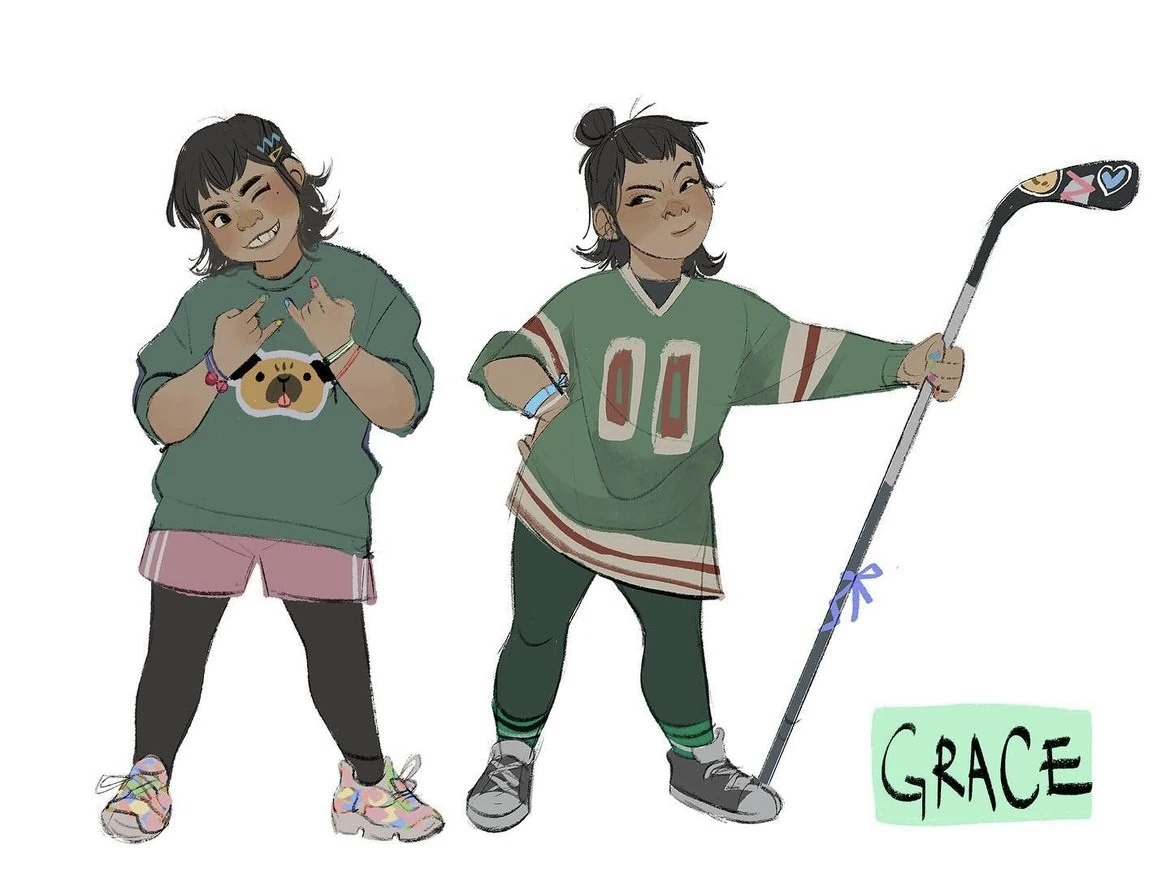 Concept arts of Grace Hsieh from Inside Out 2 | Fandom