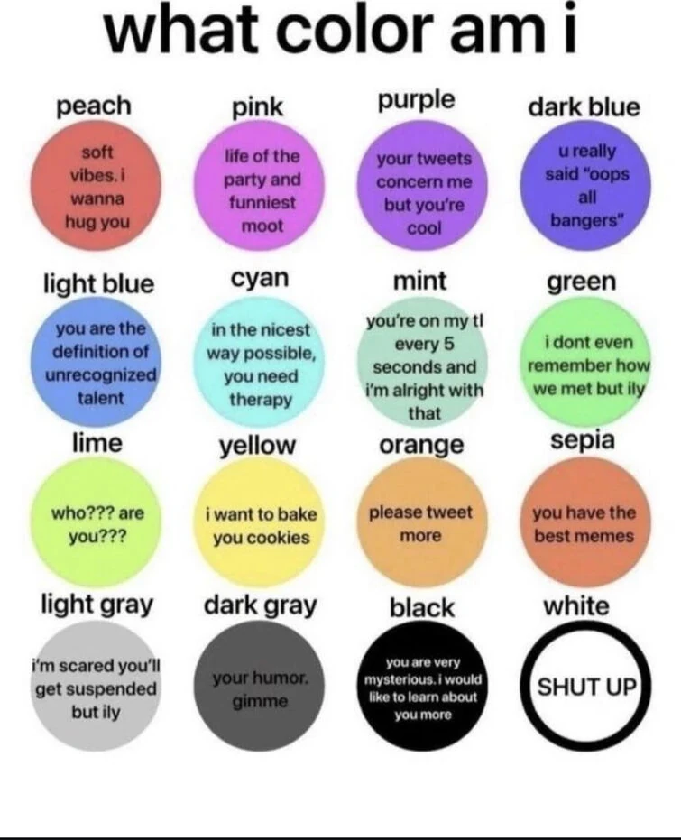 What color am I ultimate edition | Fandom