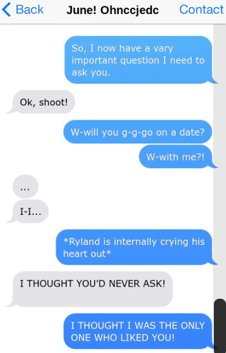 Ryland x June (you will only understand if you watched the minigames ...