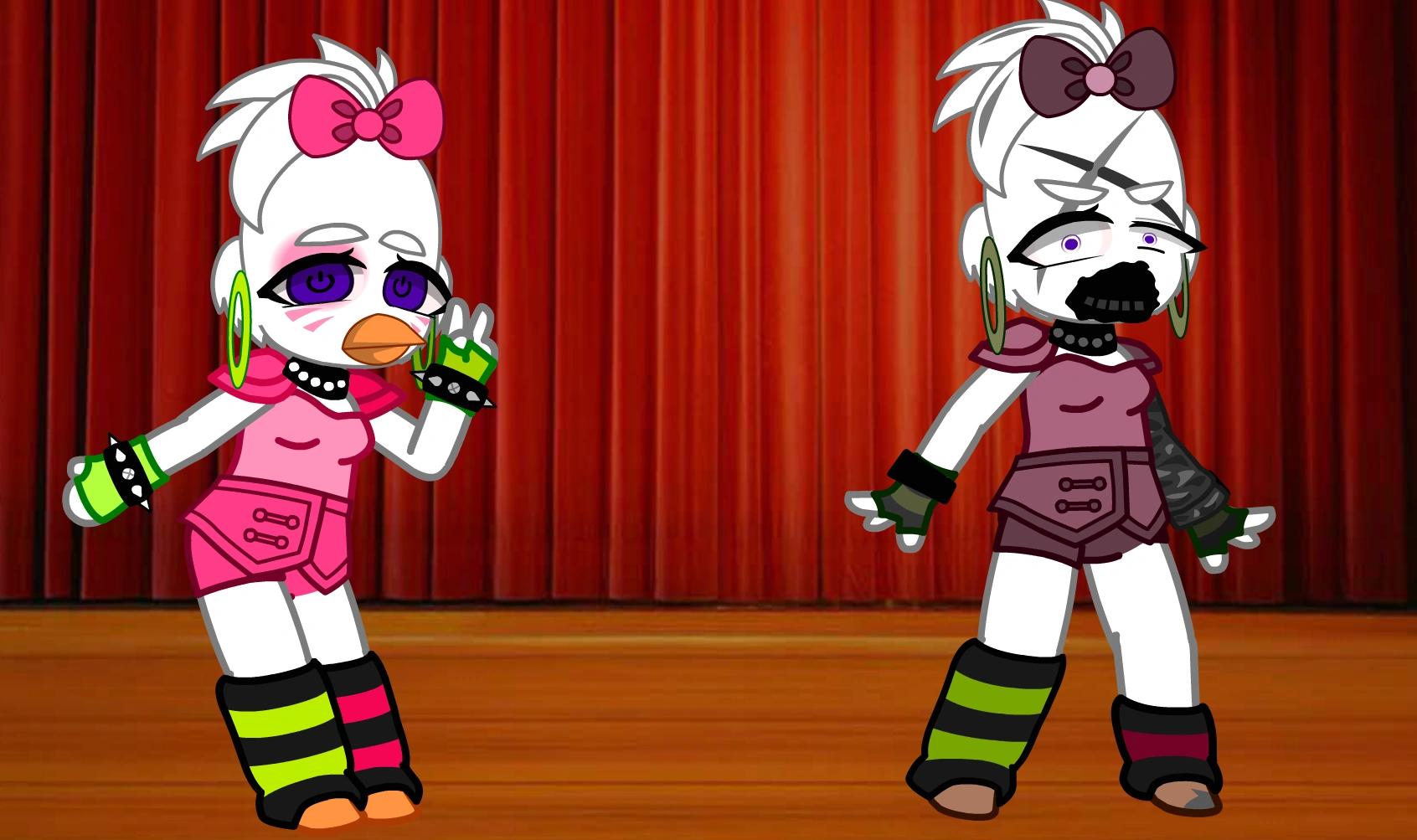 Glamrock Chica + Shattered Glamrock Chica | Fandom