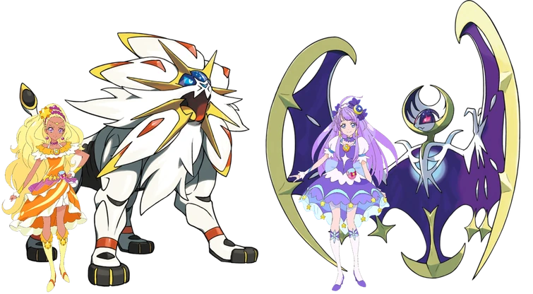 Cure Soleil and Selene and their Pokémon | Fandom