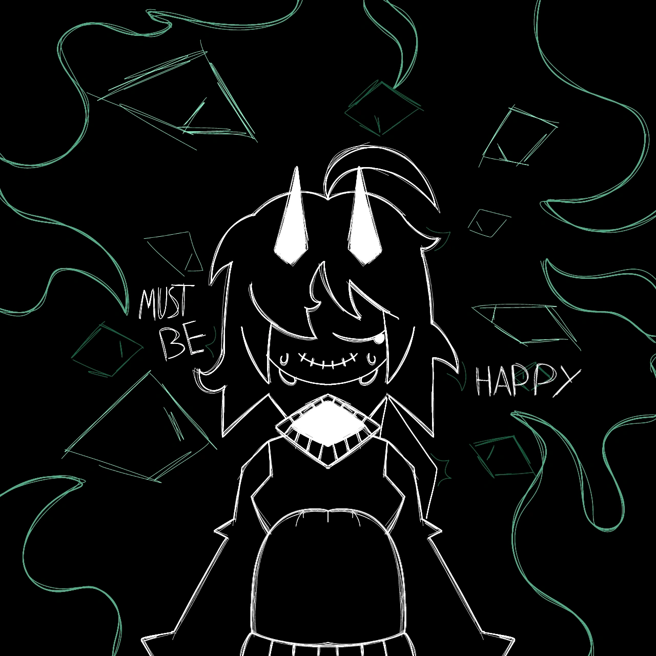 Must.. be.. happy.. | Fandom