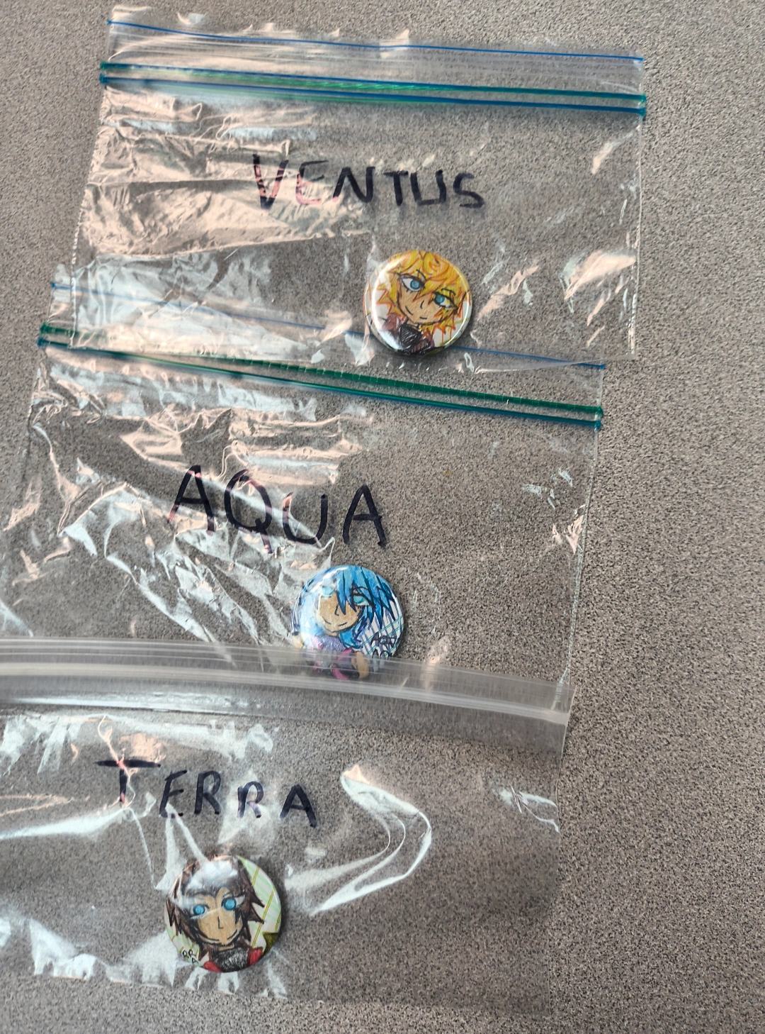 My wayfinder trio pins I made for me and my friends . | Fandom