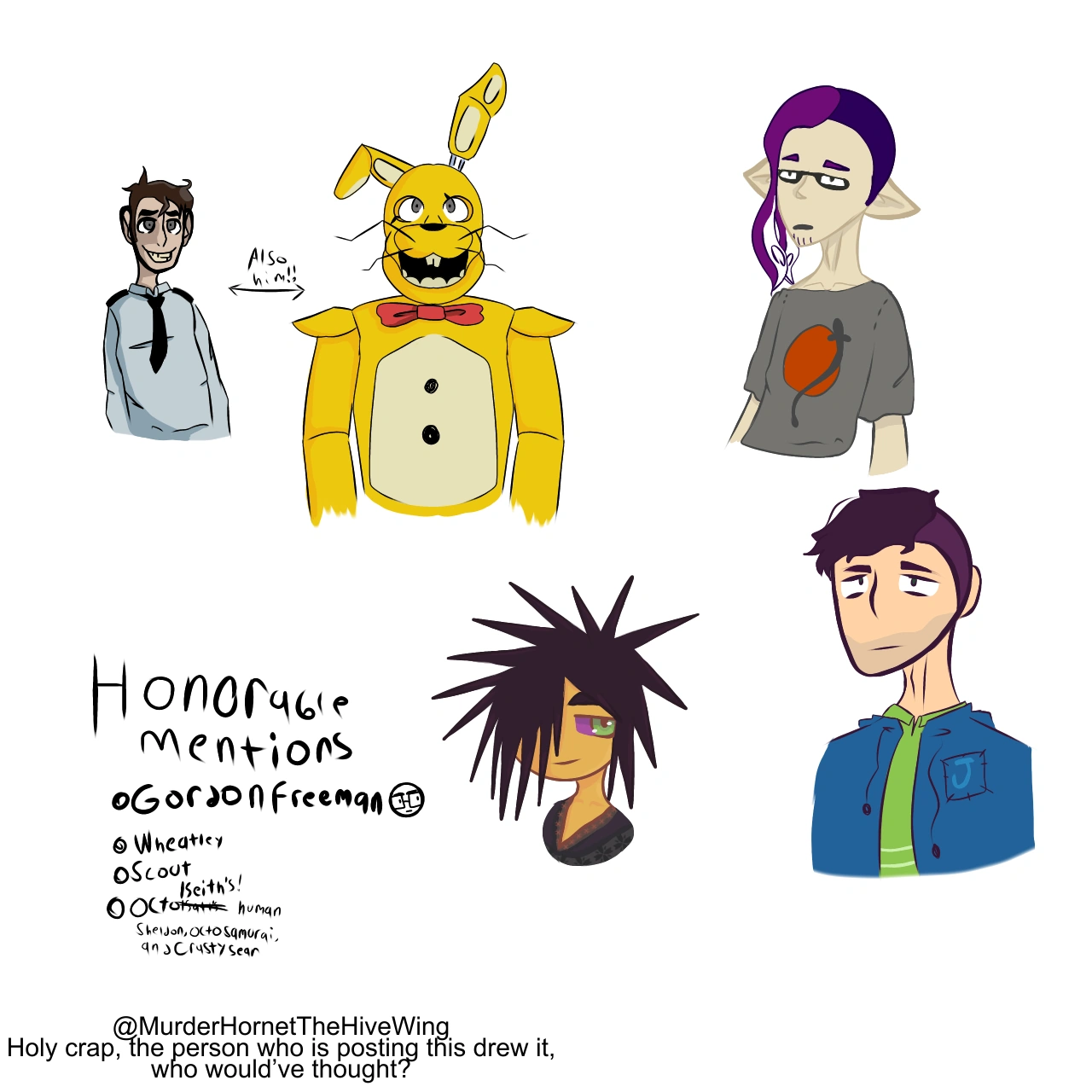 “Draw everyone you simp for, it’ll be fun” | Fandom