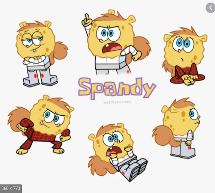 people have been wondering what it would look like if SpongeBob and ...
