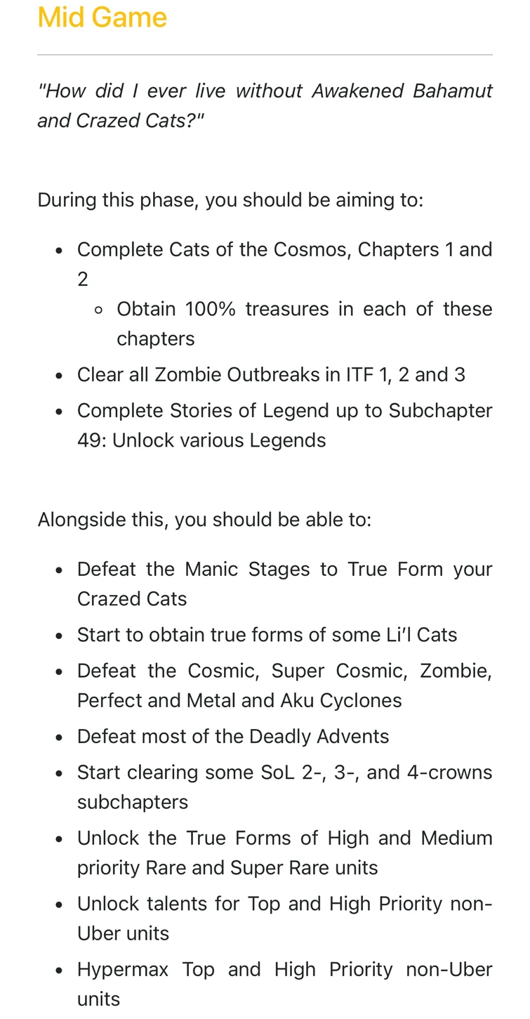 I am mid-game, just beat COTC 1, How does my deck look? | Fandom